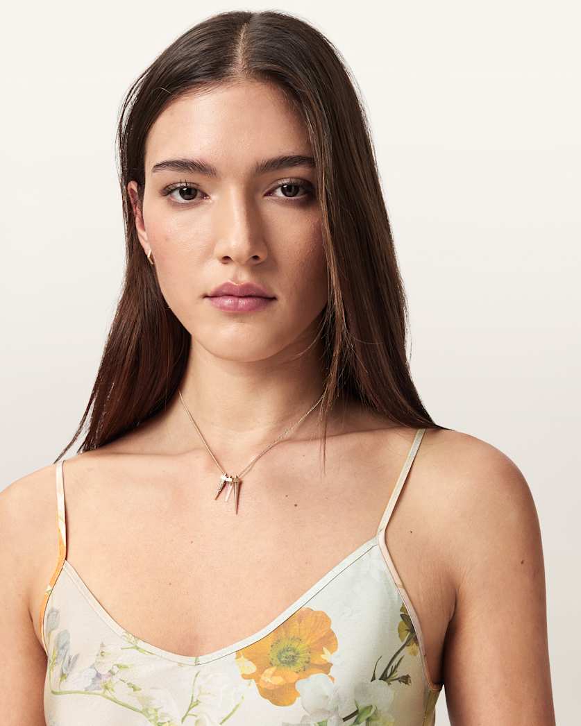 Bryony Floral Slip Dress HAZE BLUSH PINK | ALLSAINTS US